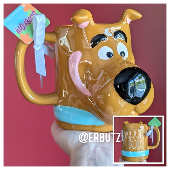 Rae Dunn | Dining | Rae Dunn X Scooby Doo Oversized Sculpted Scooby Doo ...